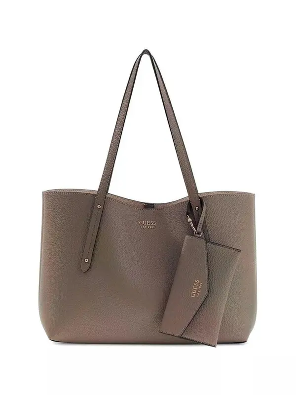 Guess Pebbled-effect Tote Bag - Grey