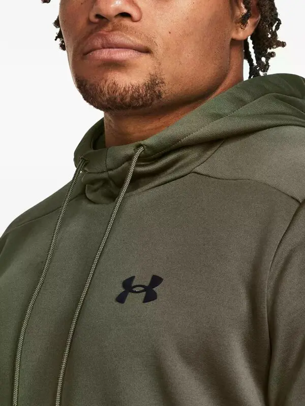 Under Armour Logo-print Hoodie - Green