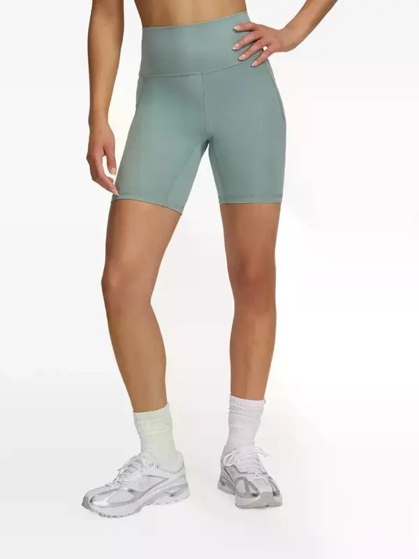 Under Armour Meridian High-waisted Side-pocket Shorts - Green