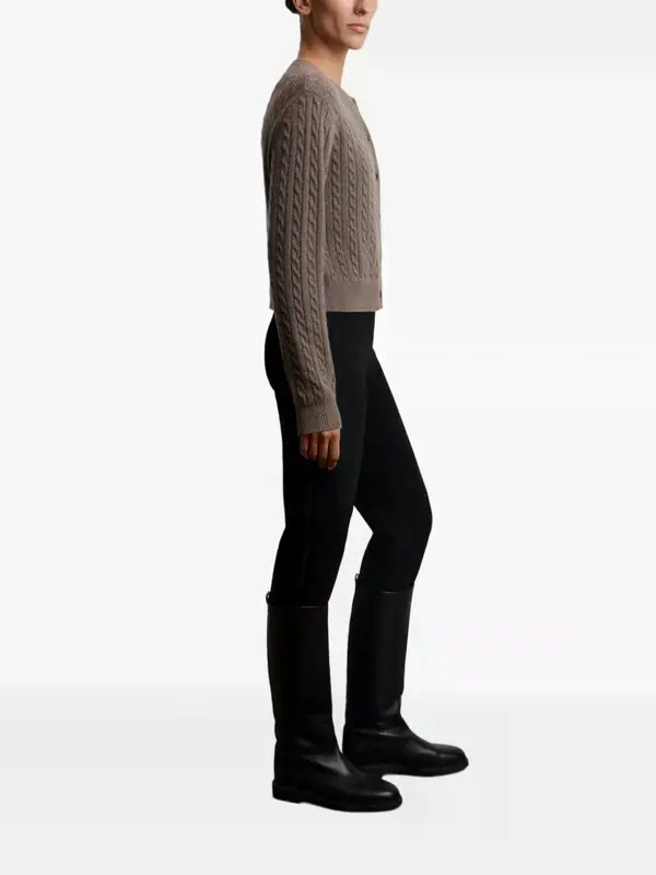 12 STOREEZ Cable-knit Cashmere Cardigan