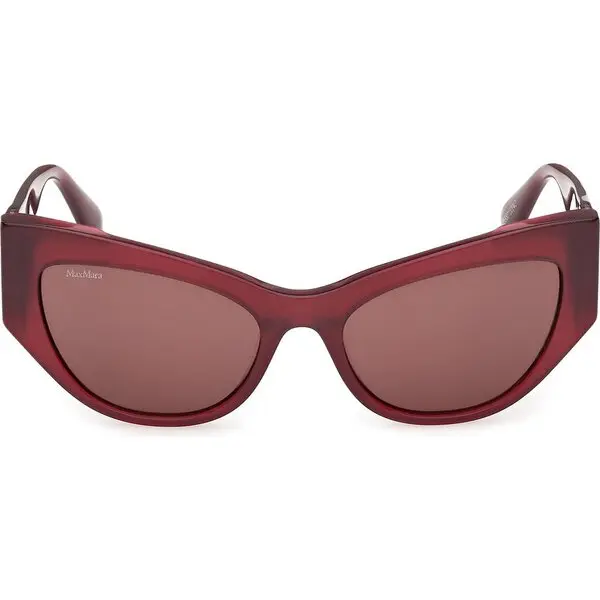 Max Mara 54mm Cat Eye Sunglasses - Shiny Milky Cherry/burgundy