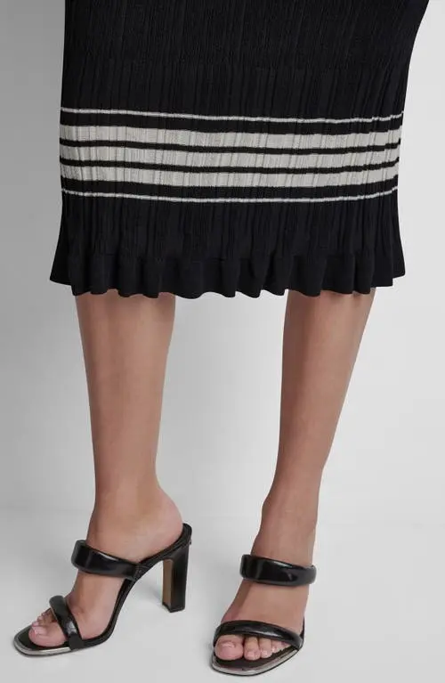 Dkny Rib Knit Midi Dress