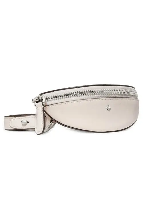 Kate Spade New York Leather Crossbody Bag With Removable Pouch - Cream Multi