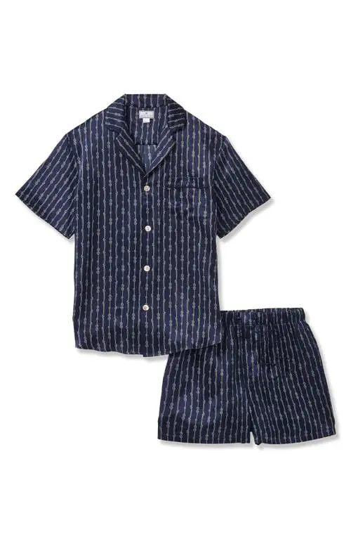 PETITE PLUME Mulberry Silk Short Pajamas