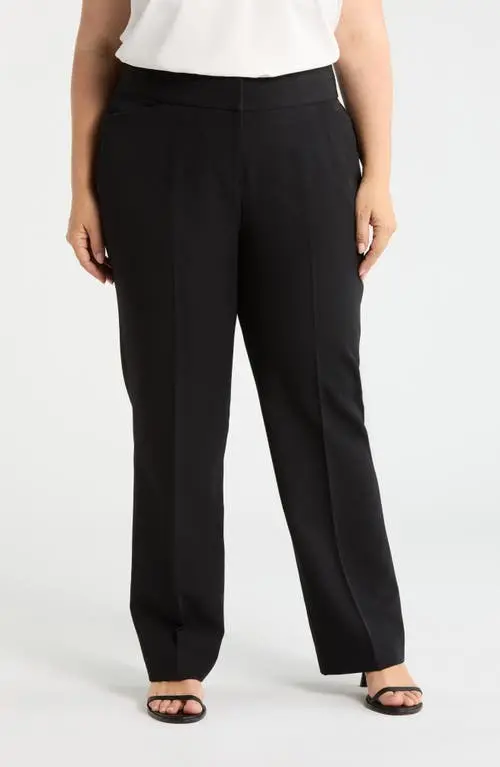 TAHARI ASL Bell Bottom Trousers - Black
