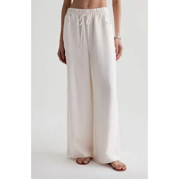Ag Century Drawstring Pants - Champagne