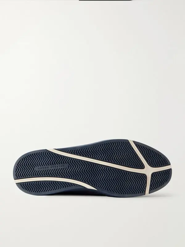 Orlebar Brown Larson Striped Sneakers - Blue