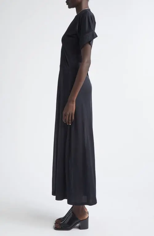 LEMAIRE Jersey Zip Maxi Dress - Urchin
