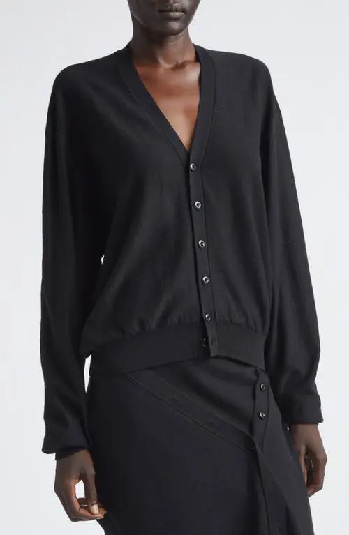 LEMAIRE Twisted Merino Wool Blend Cardigan