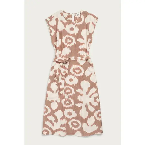 Bridge & Burn Eloise A-line Dress - Pop Leaf