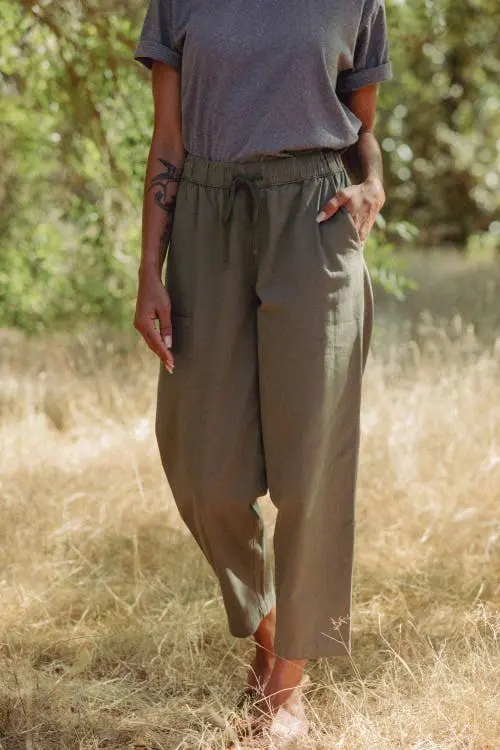 Bridge & Burn Lark Pant - Olive
