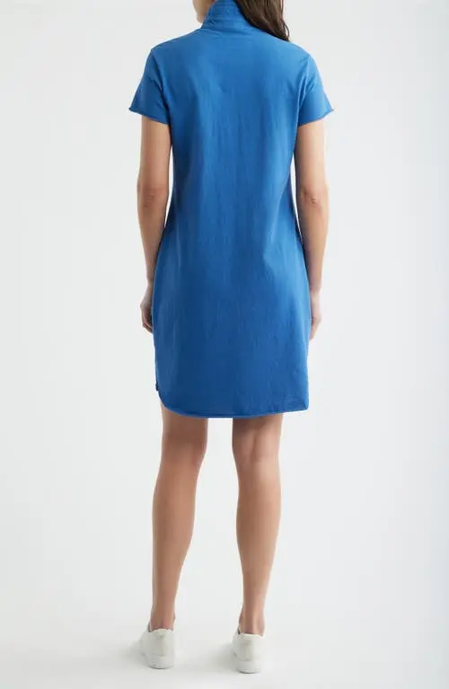 Frank & Eileen Lauren Polo Shirt Dress - Lazuli