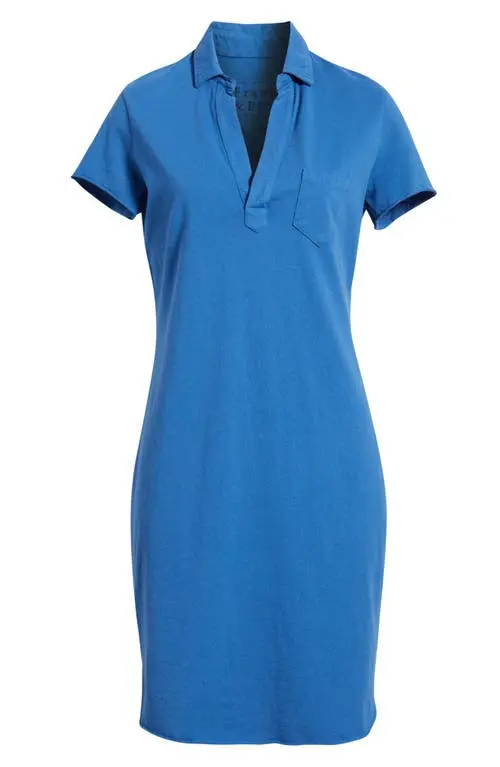 Frank & Eileen Lauren Polo Shirt Dress - Lazuli