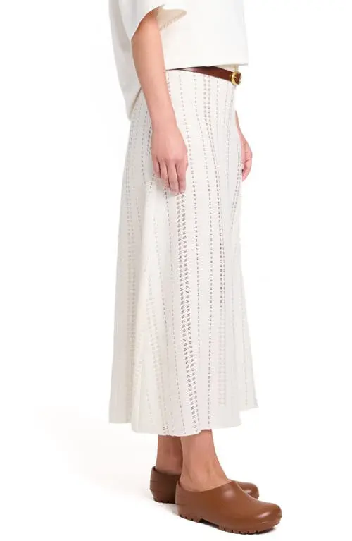 TWP A-line Cotton Skirt
