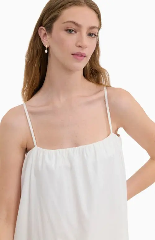 Rebecca Taylor Brielle Poplin Eyelet Maxi Dress