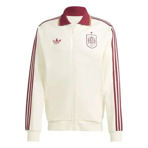 Adidas Spain National Team 2026 Away Anthem Jacket - White