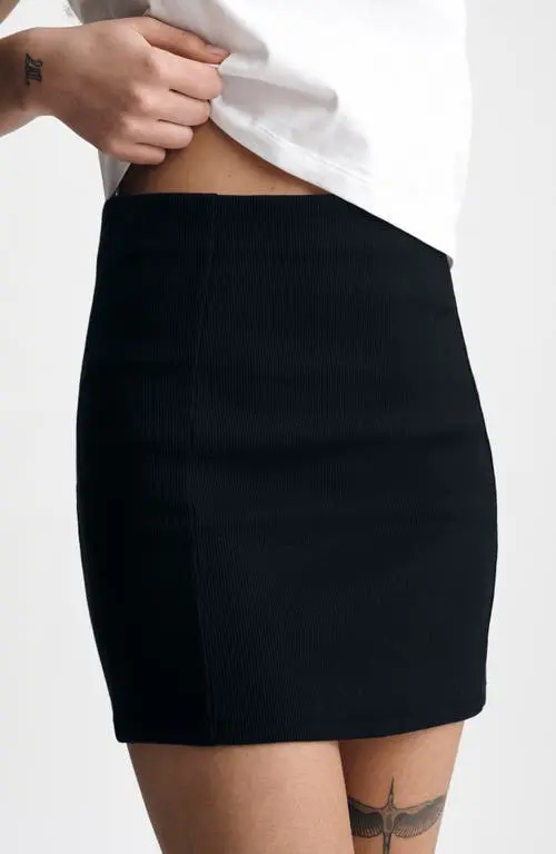 Brooklyn Industries Ribbed Mini Skirt