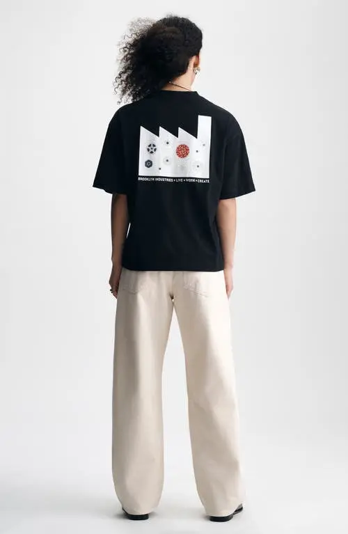 Brooklyn Industries Cotton Graphic T-shirt