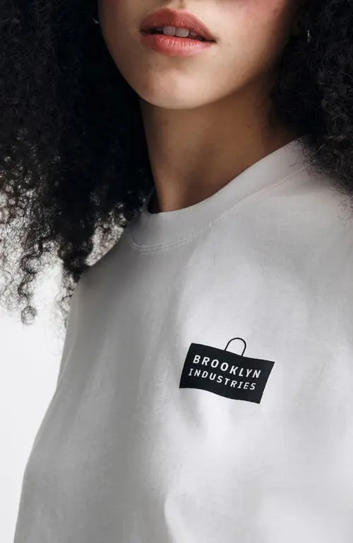 Brooklyn Industries Logo Cotton Graphic T-shirt