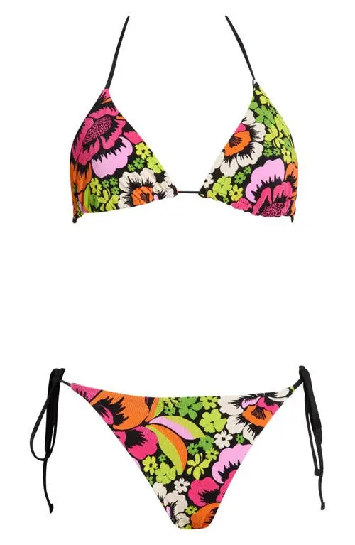 Rip Curl Carioca Slider Triangle Bikini Top - Bloom