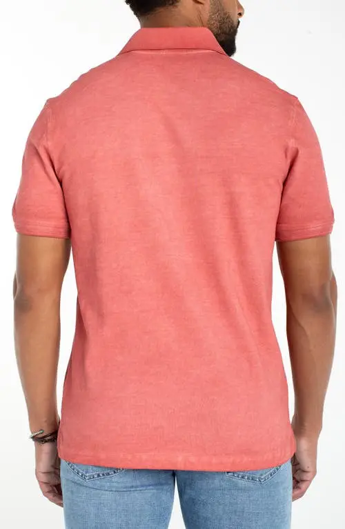 LIVERPOOL Cotton Piqué Polo - Apple