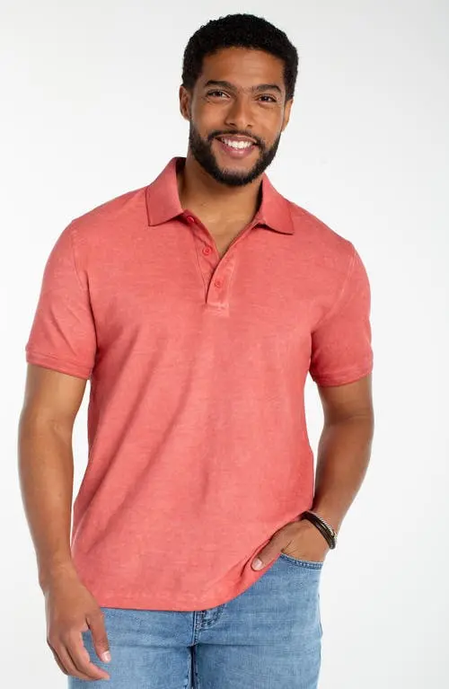 LIVERPOOL Cotton Piqué Polo - Apple