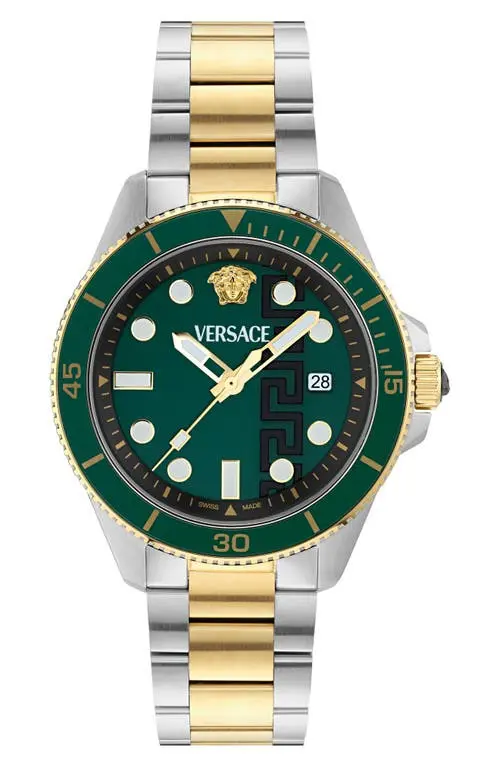 Versace Greca Force Two-tone Bracelet Watch - Two Tone