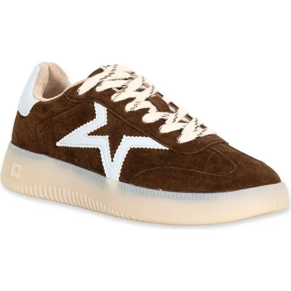 SHU SHOP Peaches Sneaker - Brown Suede