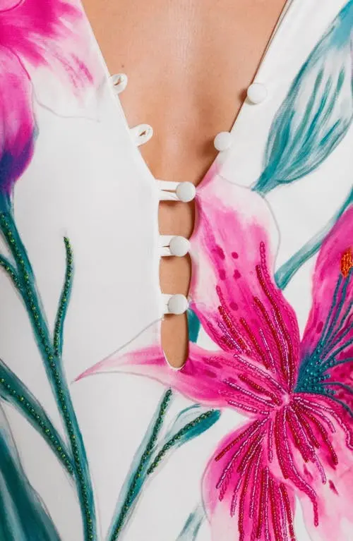 Cosita Linda Plunge Latin Fit One-piece Swimsuit