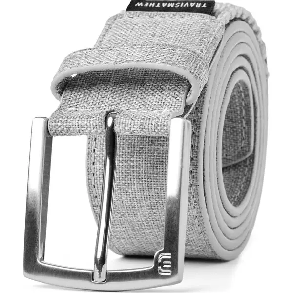 Travis Mathew Woven Belt - Heather Grey