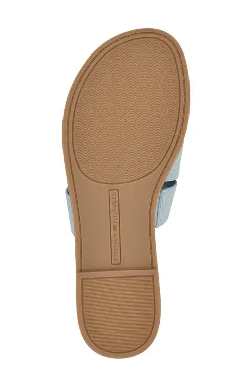 Tommy Hilfiger Moden Slide Sandal - Blue