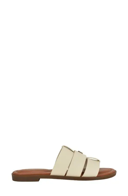 Tommy Hilfiger Moden Slide Sandal - Ivory