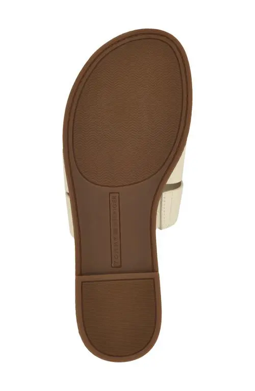 Tommy Hilfiger Moden Slide Sandal - Ivory