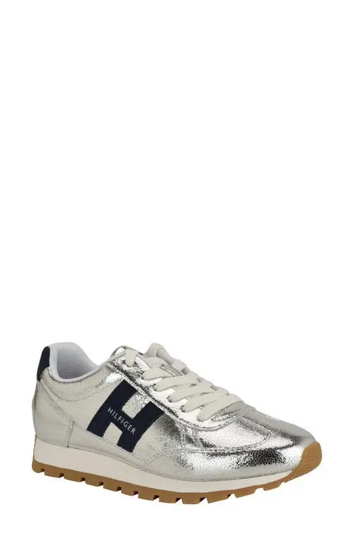 Tommy Hilfiger Low-profile Sneakers - Metallic Silver