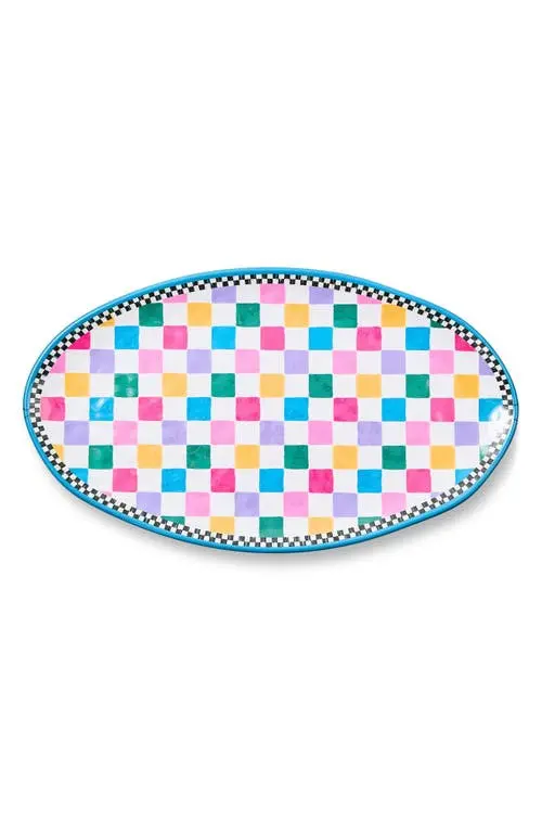 MACKENZIE-CHILDS Jamboree Oval Melamine Platter