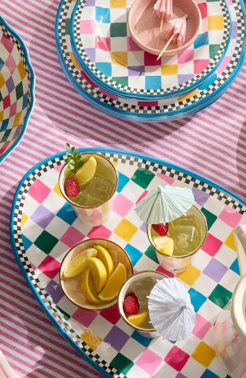 MACKENZIE-CHILDS Jamboree Oval Melamine Platter