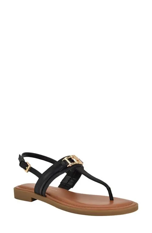 Tommy Hilfiger Cruman Slingback Sandal - Black
