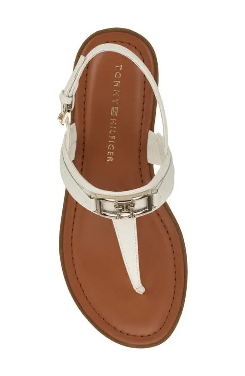 Tommy Hilfiger Slingback Sandal - White