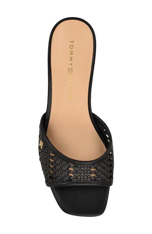 Tommy Hilfiger Kitten Heel Slide Sandal