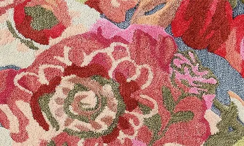 MACKENZIE-CHILDS Sea Garden Floral Rug