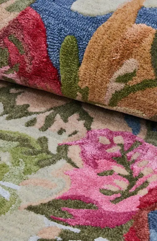 MACKENZIE-CHILDS Sea Garden Floral Rug