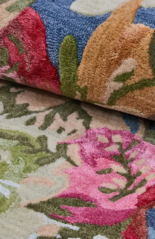MACKENZIE-CHILDS Sea Garden Floral Runner