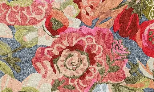 MACKENZIE-CHILDS Sea Garden Floral Runner