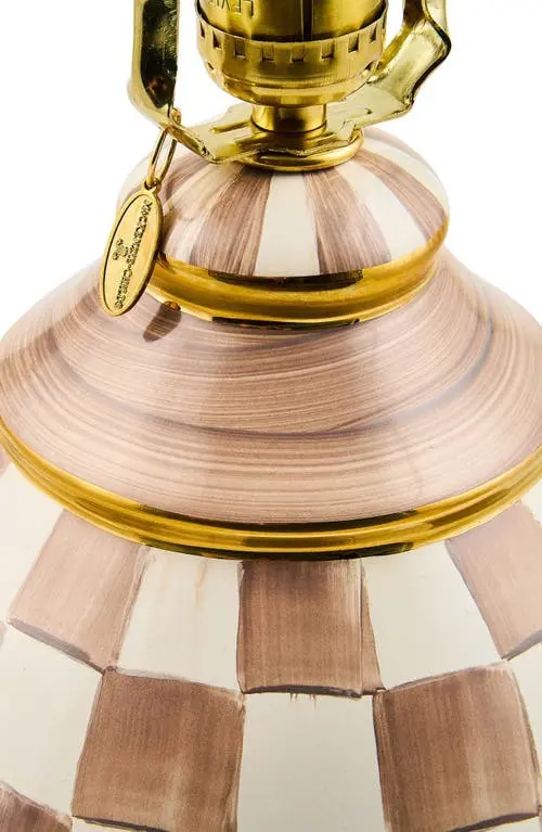 MACKENZIE-CHILDS Check Globe Lamp