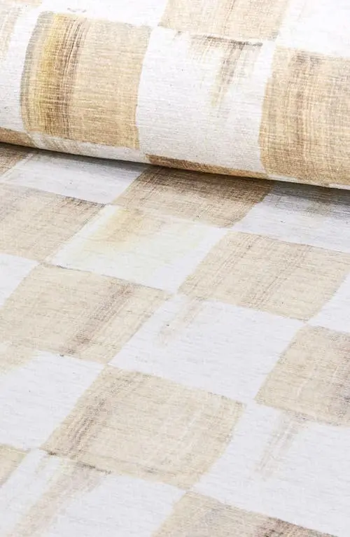 MACKENZIE-CHILDS Checkerboard Machine Washable Runner Rug