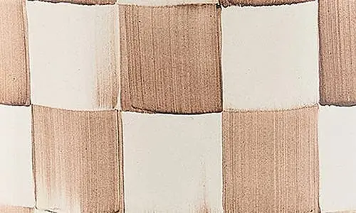 MACKENZIE-CHILDS Check Ceramic Column Canister