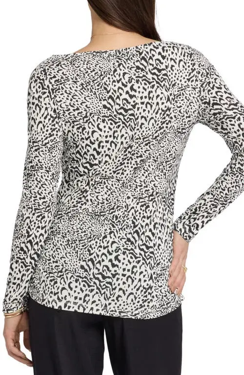 NYDJ Bateau Neck Knit Top - Caitlyn