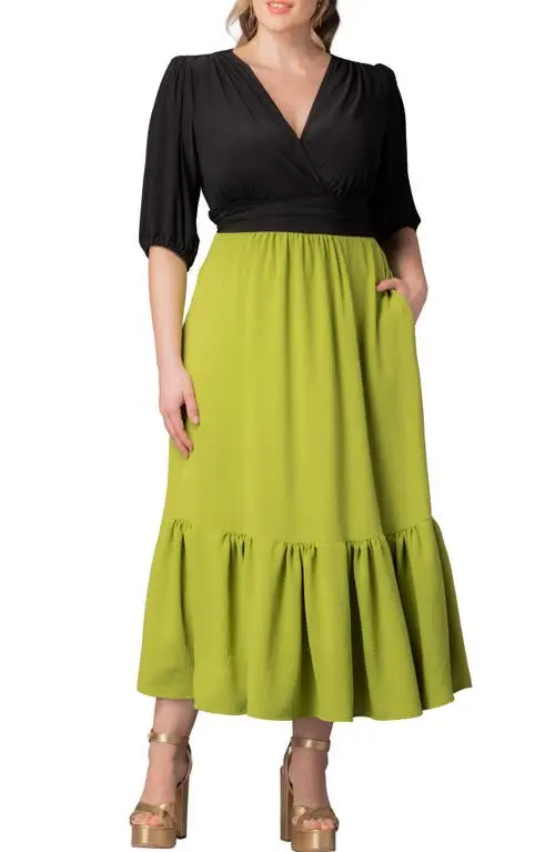 KIYONNA Danica Mixed Media Dress