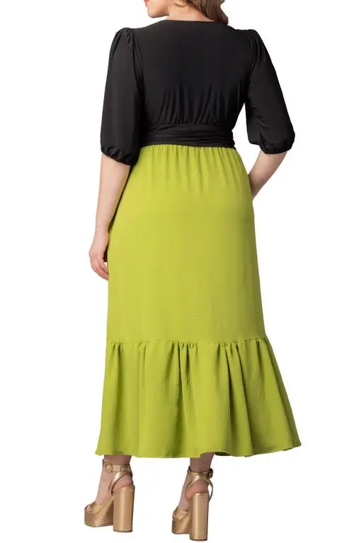 KIYONNA Danica Mixed Media Dress