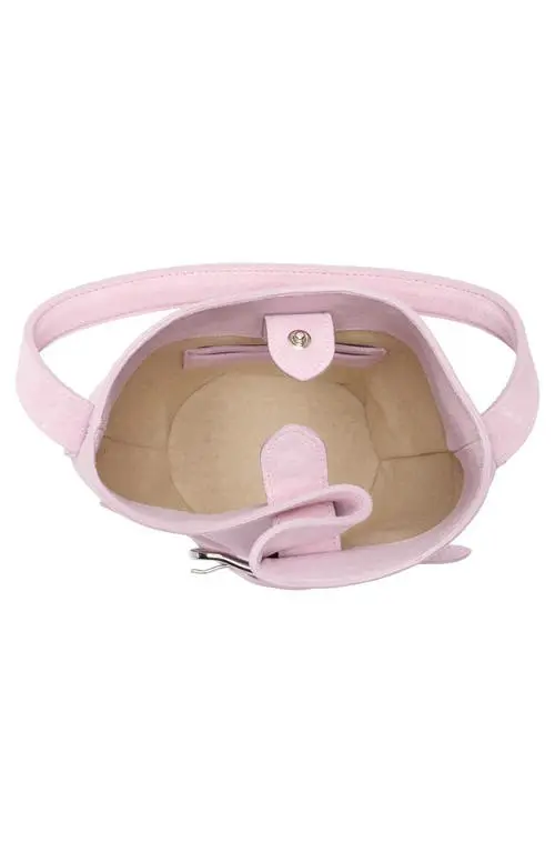 LIFFNER Mini Belted Bucket Bag - Pink